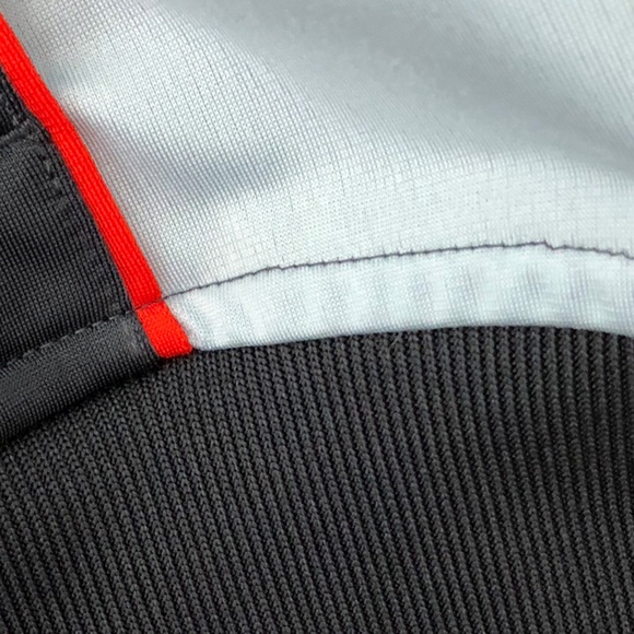 adidas | Jackets & Coats | Adidas Grey Red Blue Classic Track Jacket ...
